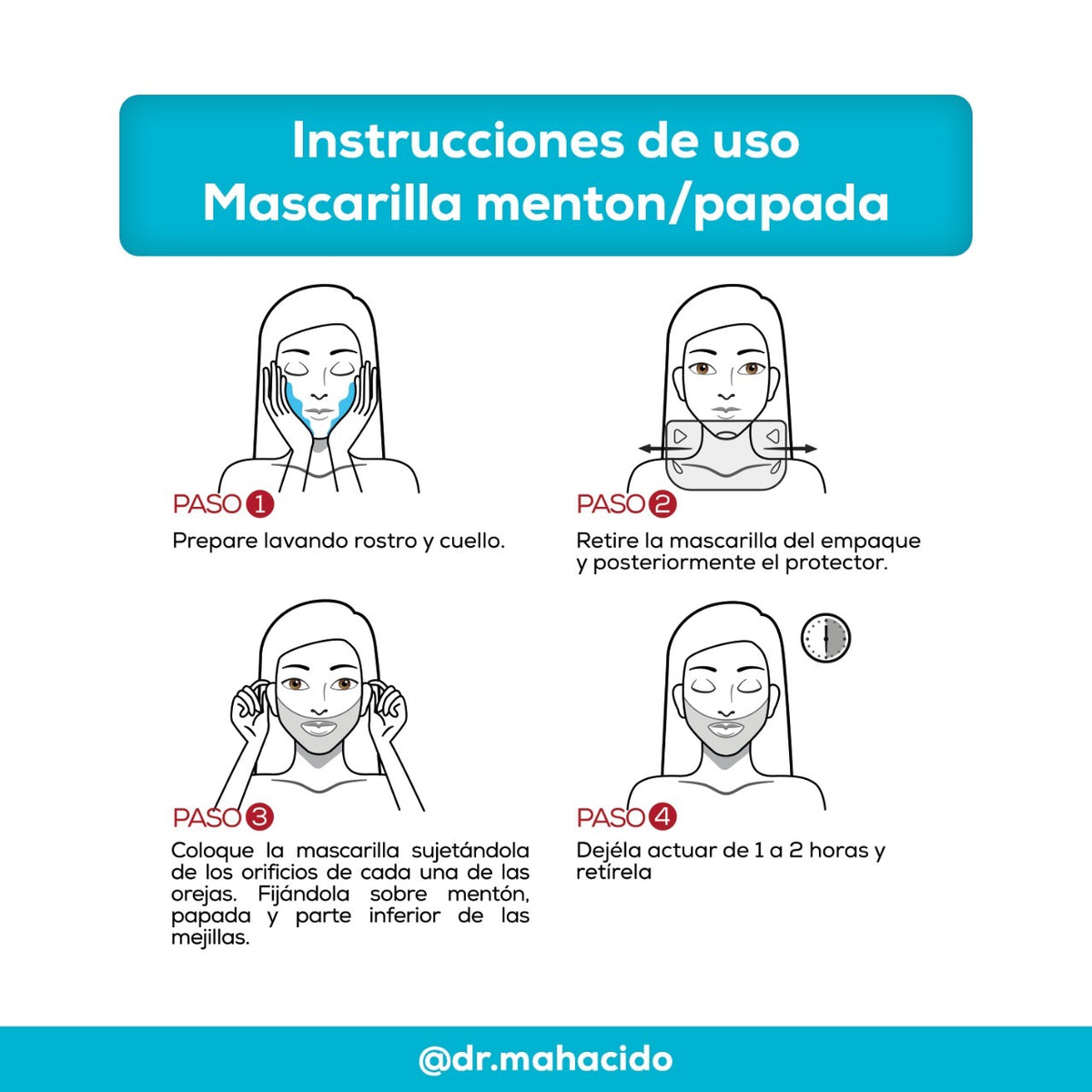 Mascarilla Mentón y Papada Double V-Line – Gazó Studio